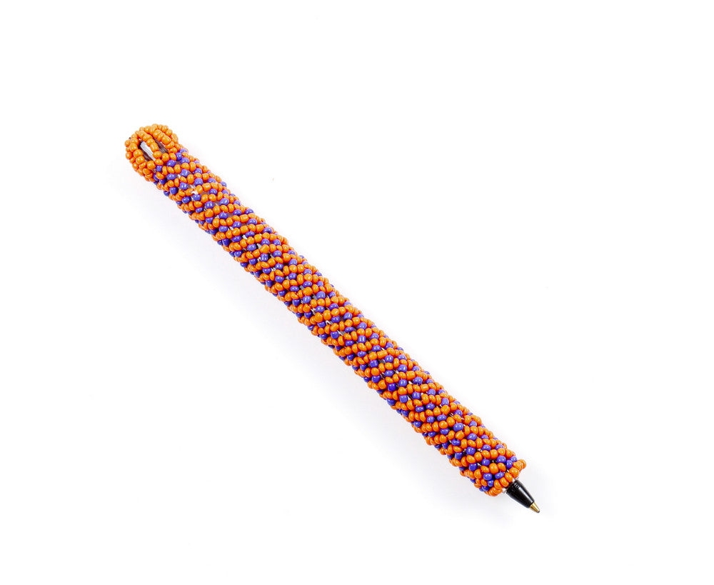 Beaded Pen Cover with Pen – LivAfrika